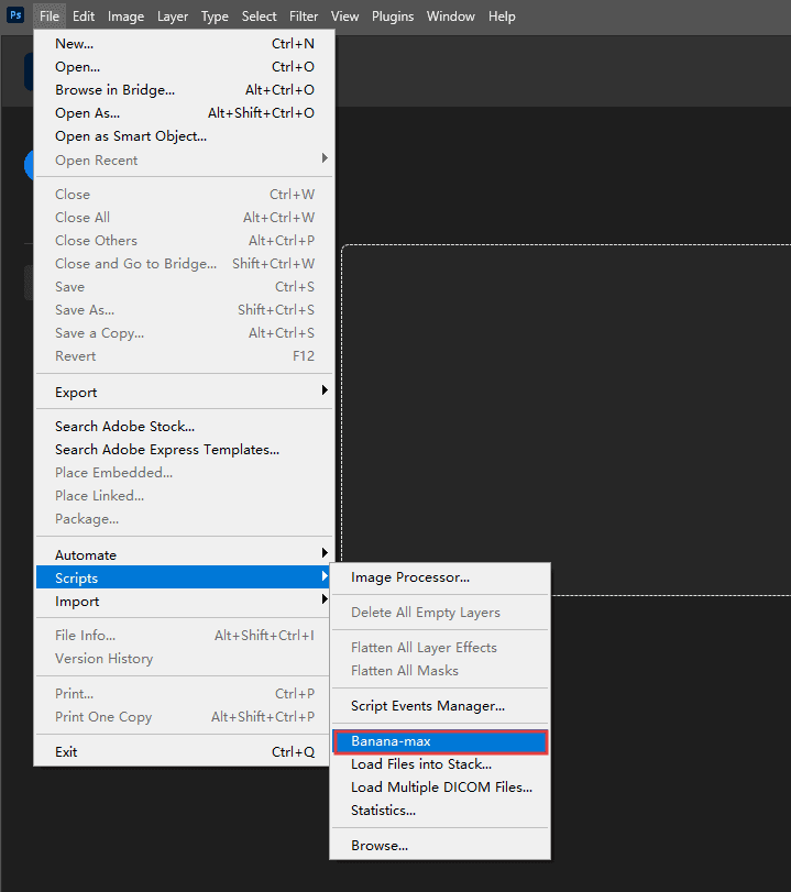 Nano Banana Photoshop Script